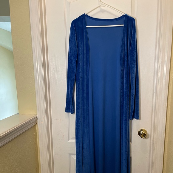 Jackets & Coats | 31 Ladies Royal Blue Duster | Poshmark